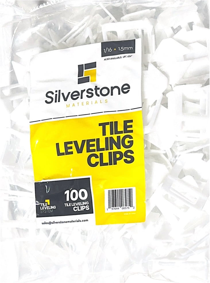 Silverstone Leveling Clips 1/16 1.5mm bag of 100