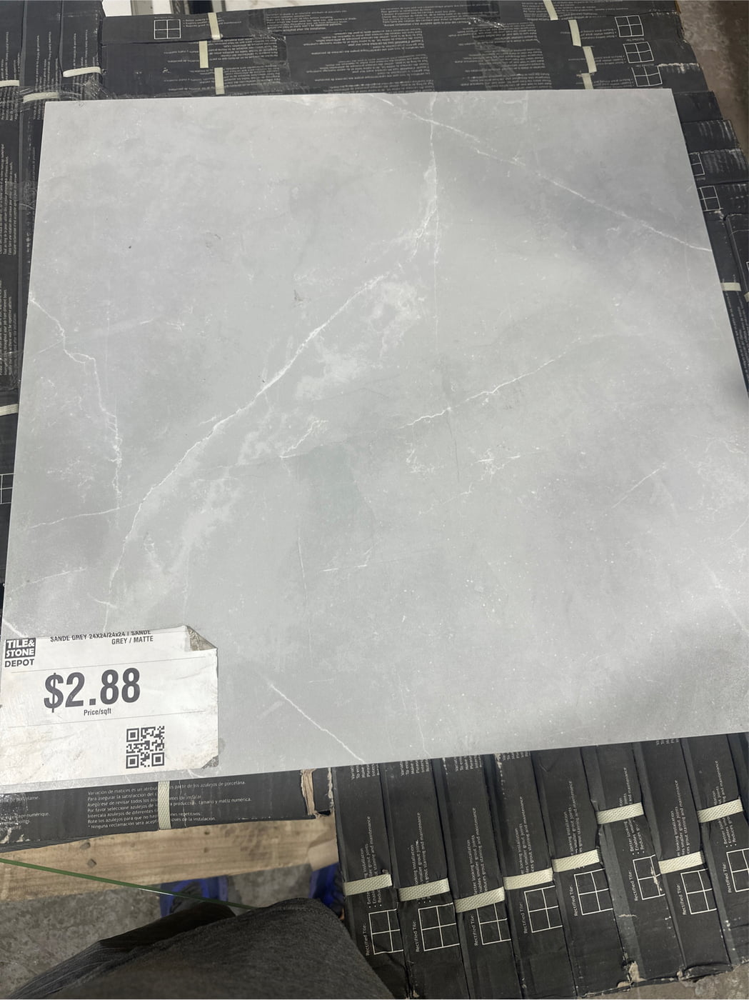 SANDE GREY 24X24/24x24 / SANDE GREY / MATTE