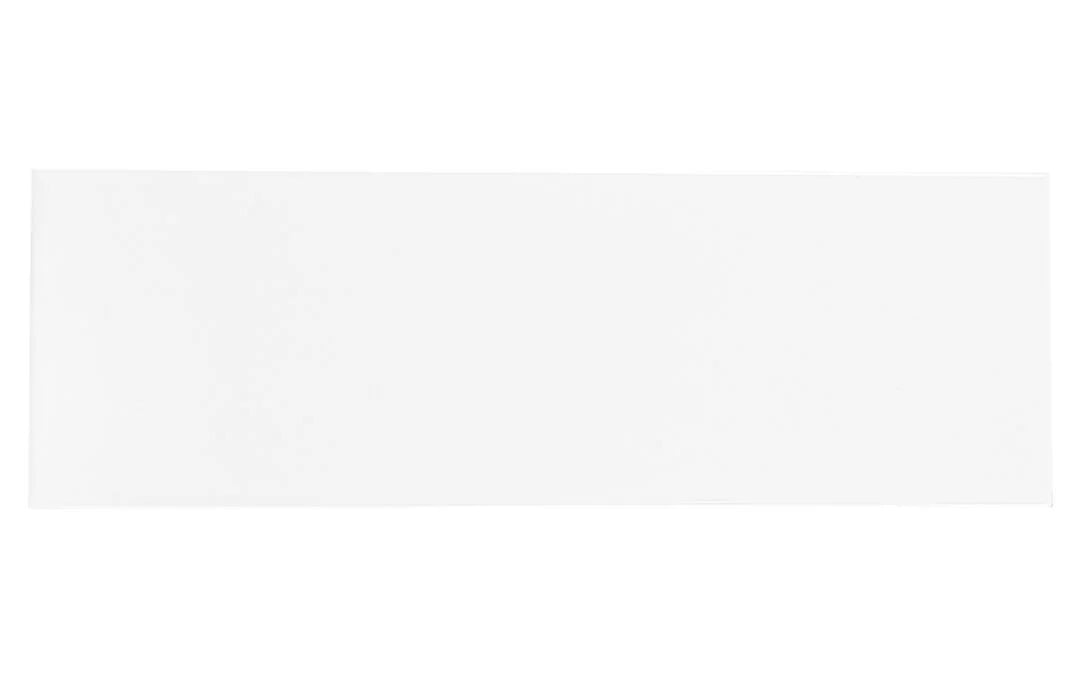 Gloss white 4x12 wall tile