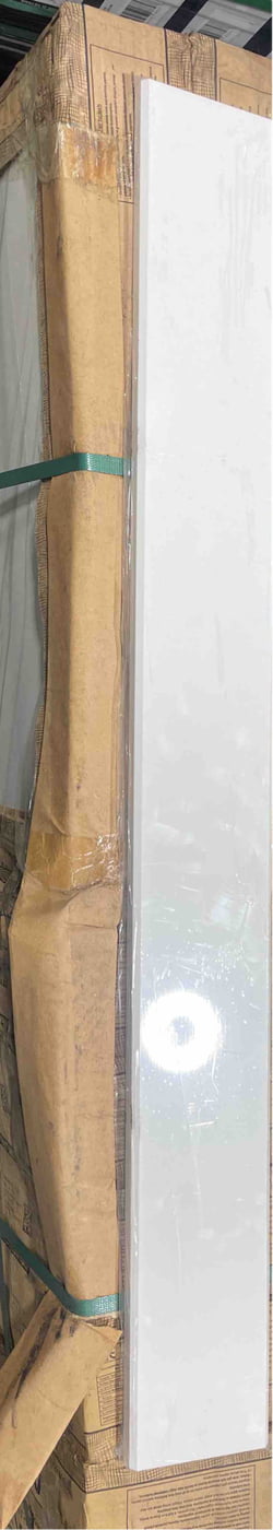 SUPER WHITE SADDLE POLISHED 4"X36"